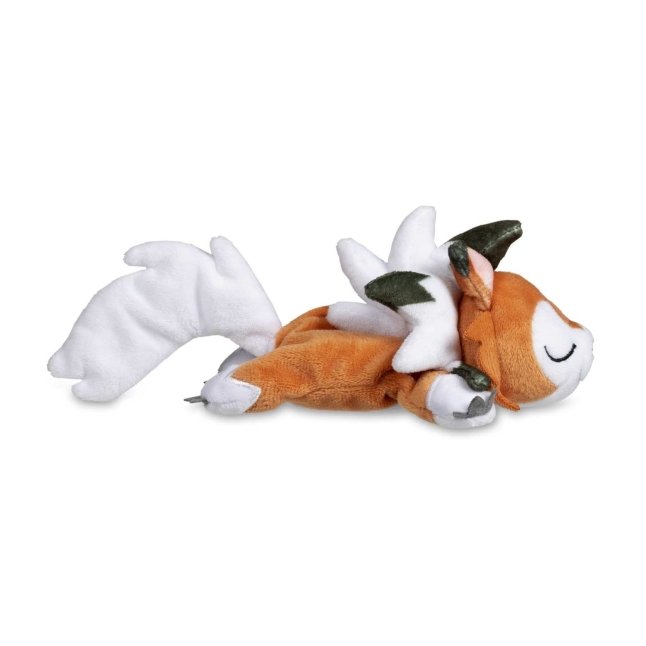 Sleeping Lycanroc (Dusk Form) Kuttari Cutie Plush | Pokémon Center ...