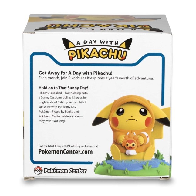 A Day with Pikachu: Rainy Day Pokémon Figure by Funko | Pokémon Center ...