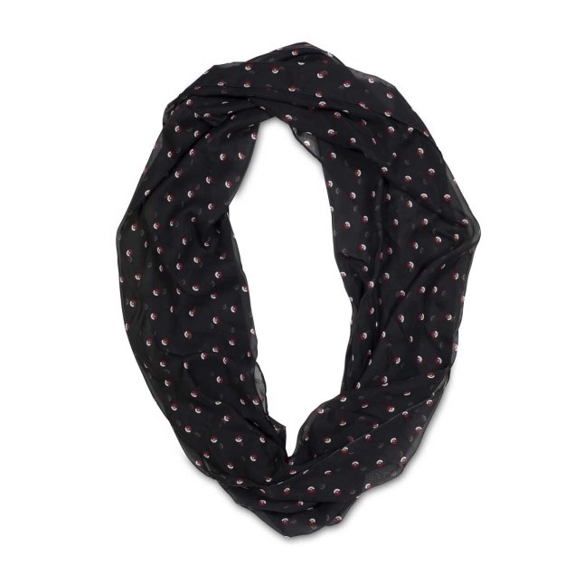 Poké Ball Classics Silk Infinity Scarf (One Size-Adult) | Pokémon ...