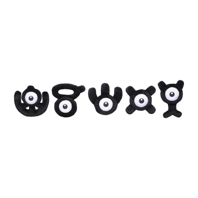 Unown U Sitting Cuties Plush - 5 In. | Pokémon Center Official Site