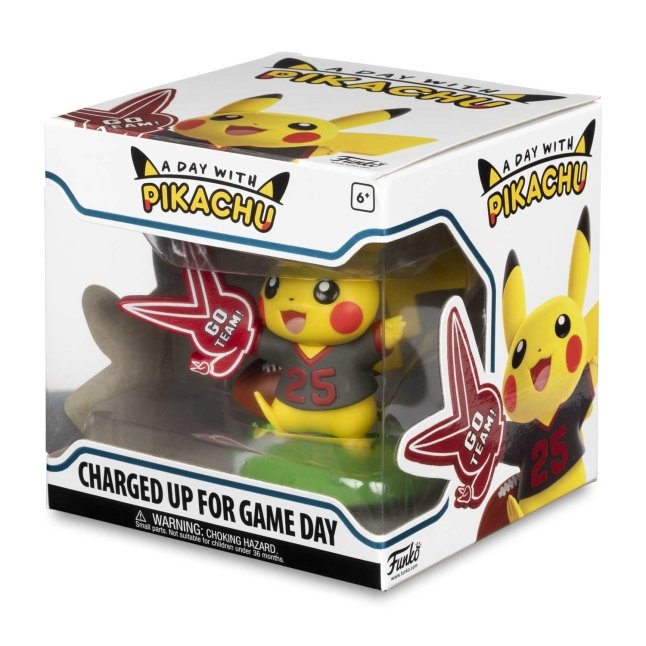 A Day with Pikachu: Charged Up for Game Day Figure by Funko | Pokémon ...