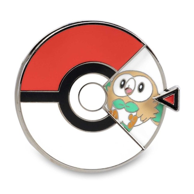 Rowlet, Litten & Popplio Pokémon Spinner Pin | Pokémon Center Official Site