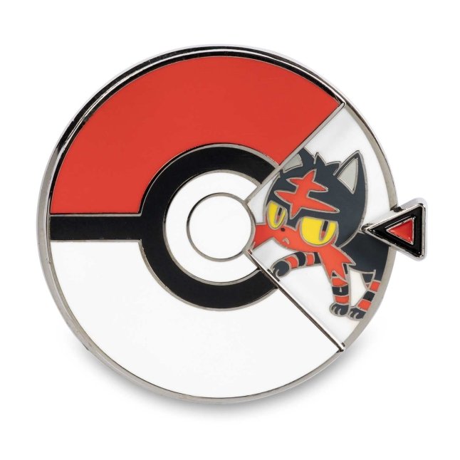 Rowlet, Litten & Popplio Pokémon Spinner Pin | Pokémon Center Official Site