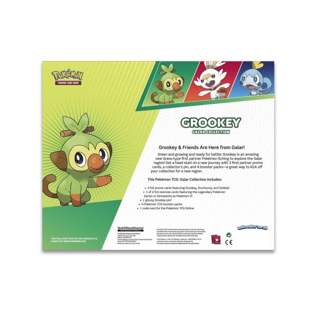 Pokémon TCG: Galar Collection (Grookey/Zamazenta) | Pokémon Center ...