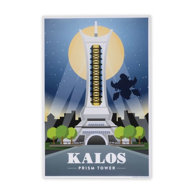 Destination Pokémon Posters (7-Pack) | Pokémon Center UK Official Site