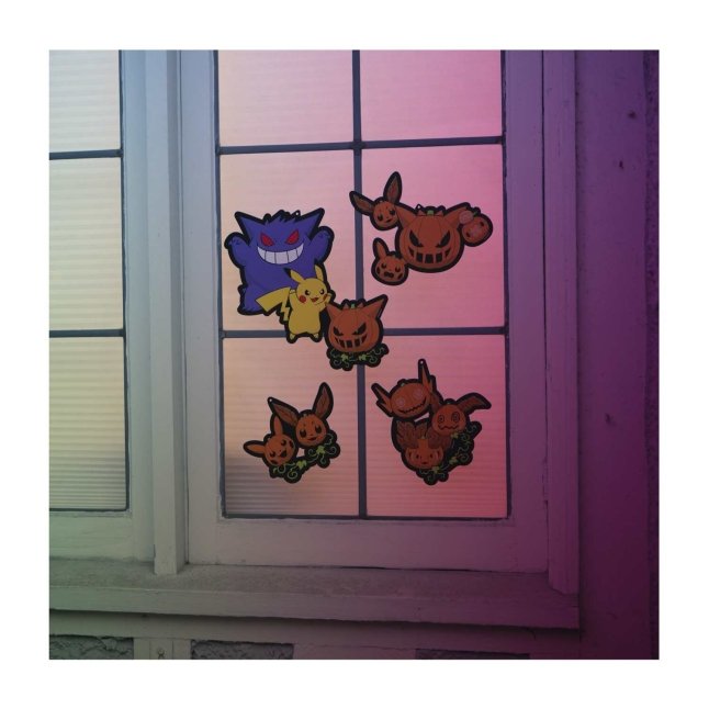 Pokémon Halloween Door Décor (4-Pack) | Pokémon Center Official Site