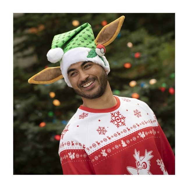Eevee Pokémon Holiday Plush Hat (One Size-Adult) | Pokémon Center ...