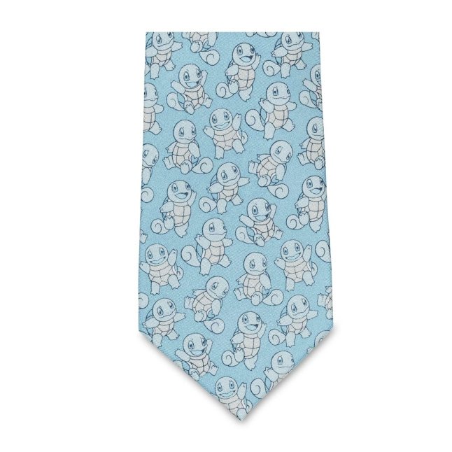 Squirtle Pokémon Classics Silk Necktie (One Size-Adult) | Pokémon ...