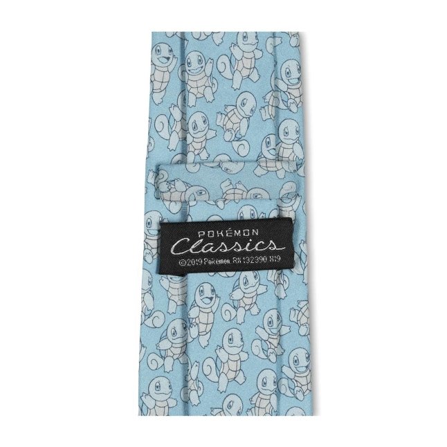 Squirtle Pokémon Classics Silk Necktie (One Size-Adult) | Pokémon ...