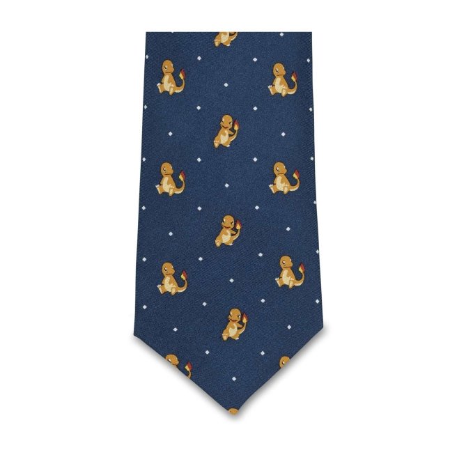 Charmander Pokémon Classics Silk Necktie (One Size-Adult) | Pokémon ...