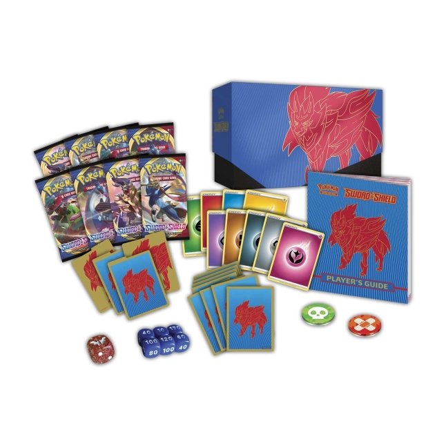 Pokémon TCG: Sword & Shield Elite Trainer Box (Zamazenta) | Pokémon ...