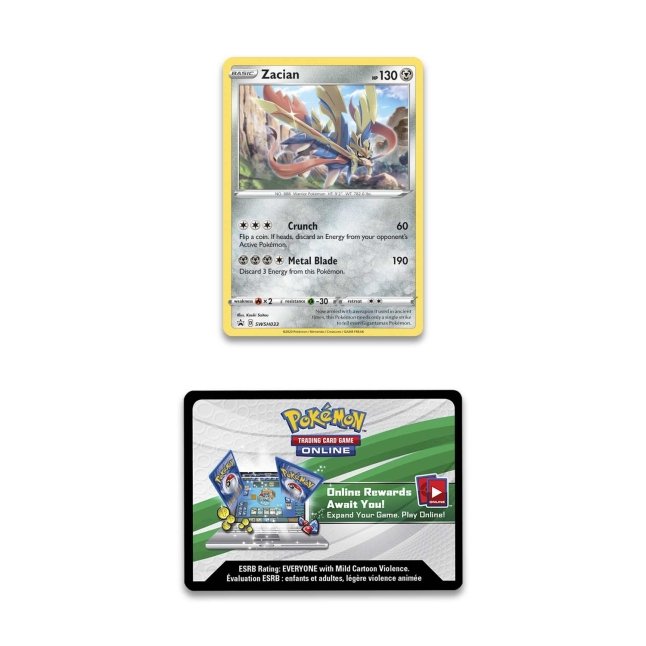 Pokémon TCG: True Steel Premium Collection (Zacian) | Pokémon Center ...