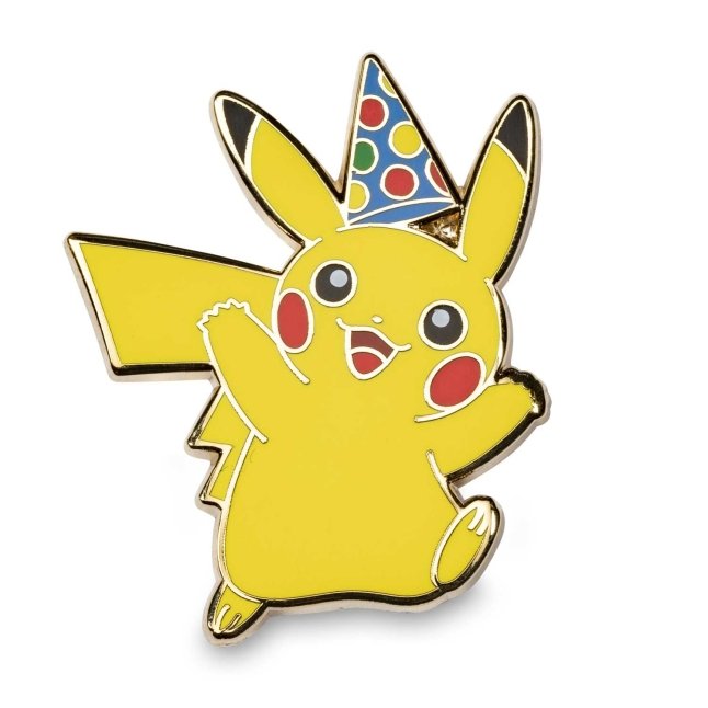 Pikachu Happy Birthday 2020 Pokémon Pin & Greeting Card | Pokémon ...
