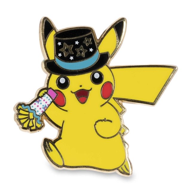 Pikachu New Year's 2020 Pokémon Pin & Greeting Card | Pokémon Center ...
