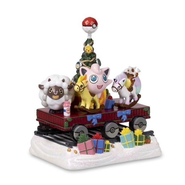 Delibird Holiday Express Ponyta Rockers Flatcar Figure | Pokémon Center ...