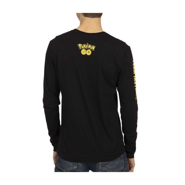 Pokémon GO Team Instinct Fitted Long-Sleeve T-Shirt - Men | Pokémon ...