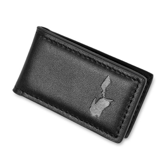 Pikachu Classics Charge Leather Money Clip | Pokémon Center Official Site