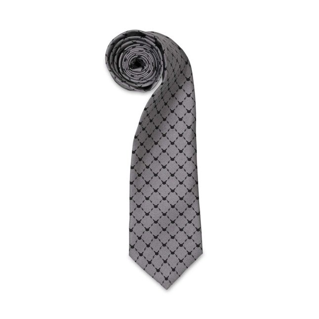 Pikachu Classics Silhouette Gray Silk Necktie (One Size-Adult ...