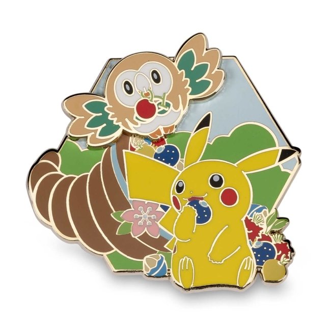 Feasting with Friends Sliding Celebrations Pokémon Pin | Pokémon Center ...