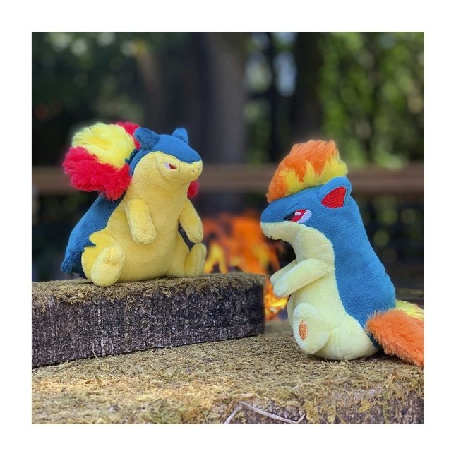Quilava Sitting Cuties Plush - 6 ¼ In. | Pokémon Center UK Official Site