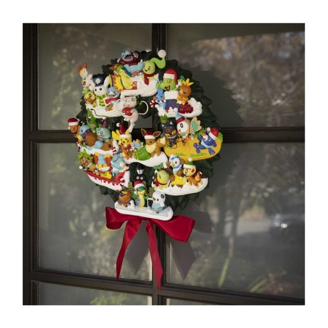 Pokémon Holiday Sculpted Wreath | Pokémon Center Official Site