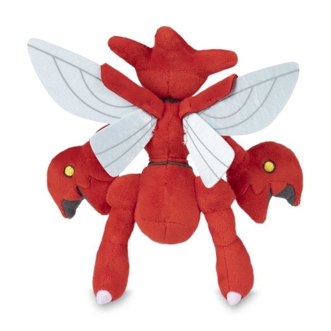 Scizor Posable Poké Plush - 9 ¾ In. | Pokémon Center Official Site