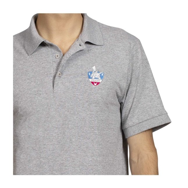 Pikachu Pokémon Sports Gray Polo Shirt - Adult | Pokémon Center ...