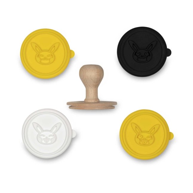 Pikachu Kitchen Cookie Stamps (4-Pack) | Pokémon Center Official Site
