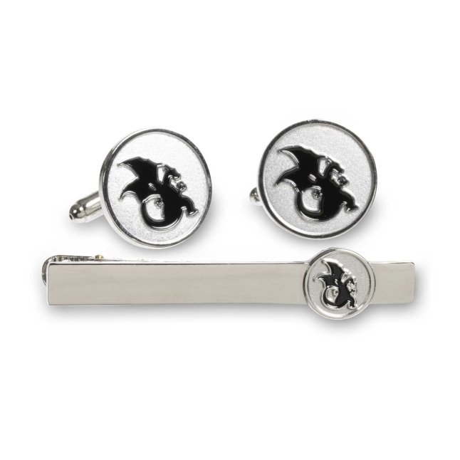 Pokémon Classics Charizard Black Cuff Links & Tie Bar Set | Pokémon ...