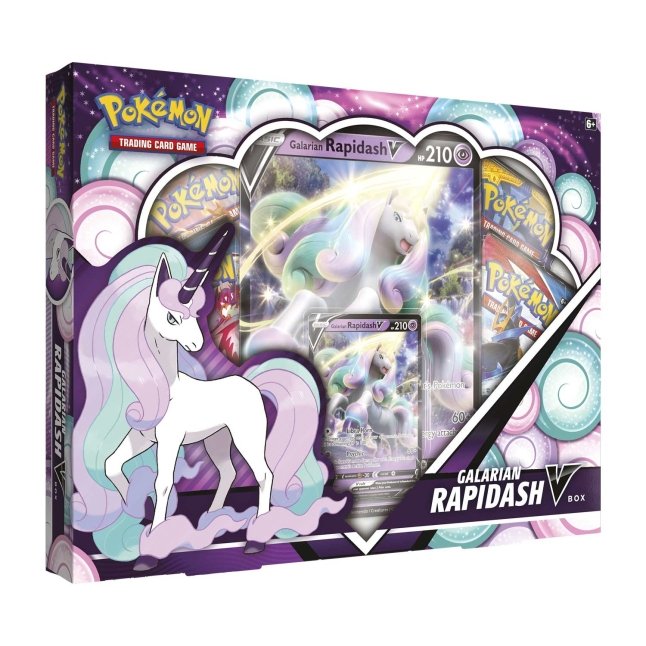Pokémon TCG: Galarian Rapidash V Box | Pokémon Center Official Site
