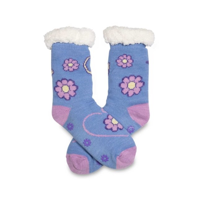 Pikachu & Mew Admiration Blue Fleece Socks (One Size-Adult) | Pokémon ...