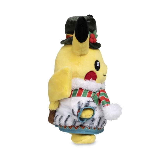 Pikachu Pokémon Winter Carnival Poké Plush - 7 ¾ In. | Pokémon Center ...