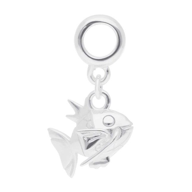 Pokémon Jewelry - Charms: Magikarp Sterling Silver Dangle Charm ...