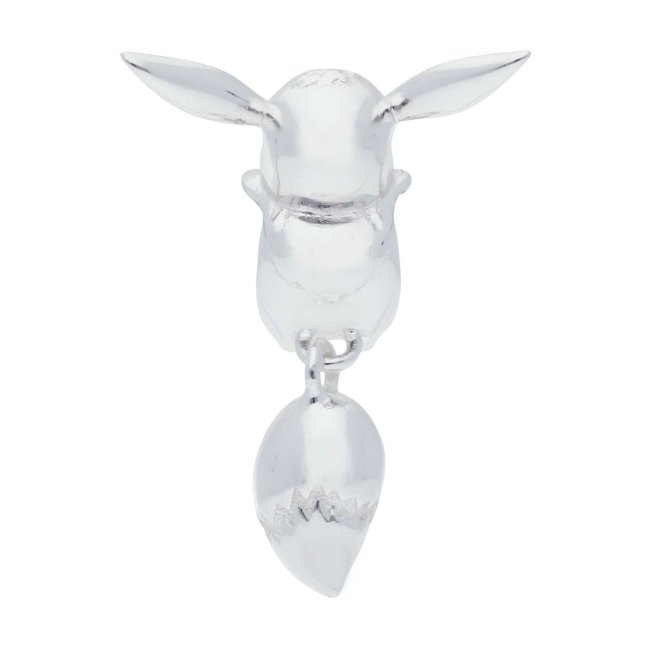 Pokémon Jewelry - Charms: Eevee Sterling Silver Full-Body Charm ...