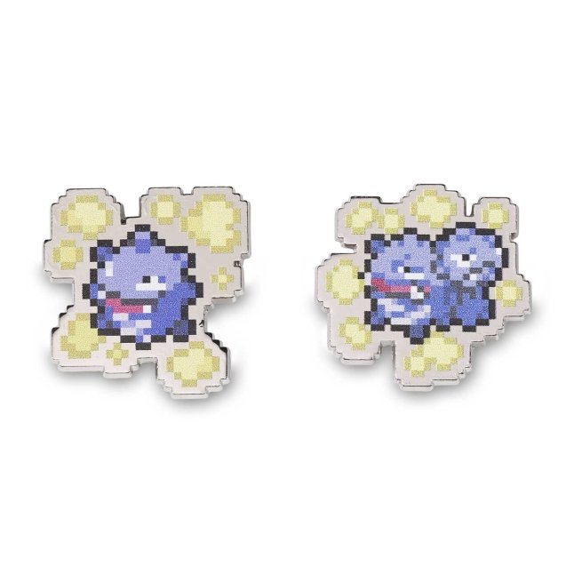 Koffing & Weezing Pokémon Pixel Pins (2-Pack) | Pokémon Center Official ...