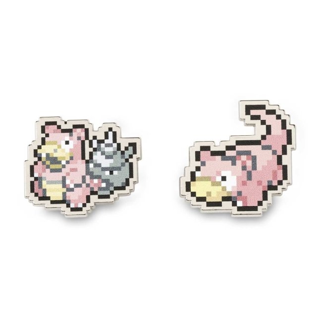 Slowpoke & Slowbro Pokémon Pixel Pins (2-Pack) | Pokémon Center ...
