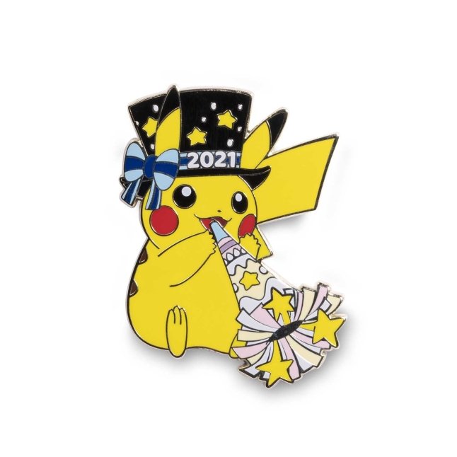 Pikachu New Year Celebration 2021 Pokémon Pin & Greeting Card | Pokémon ...