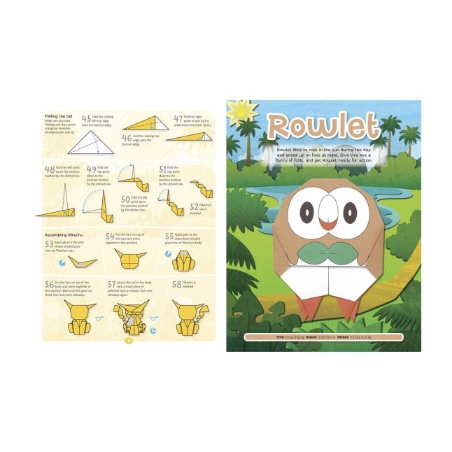 Pokémon Origami: Fold Your Own Alola Region Pokémon | Pokémon Center ...