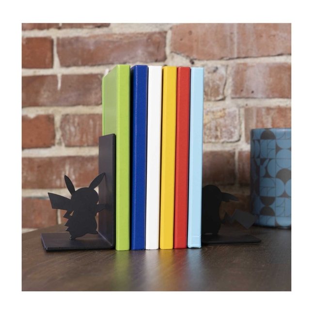 Pikachu Pokémon Home Accents Metal Bookends (2-Pack) | Pokémon Center ...