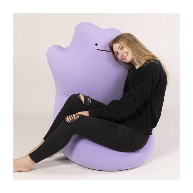Ditto Pokémon Home Accents Bean Bag Chair by Yogibo | Pokémon Center ...
