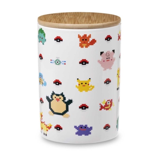 Pokémon Block Art Party Ceramic Storage Jar | Pokémon Center Official Site