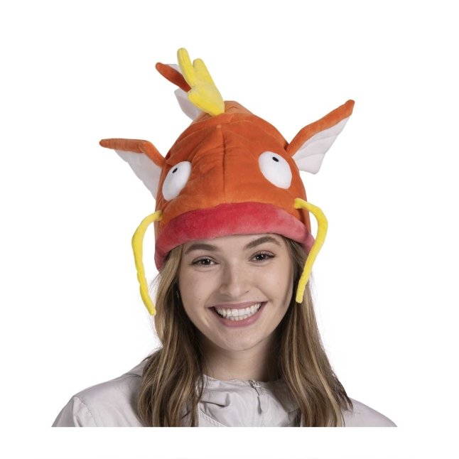 Magikarp Pokémon Trainer Gear Plush Hat (One Size-Adult) | Pokémon ...
