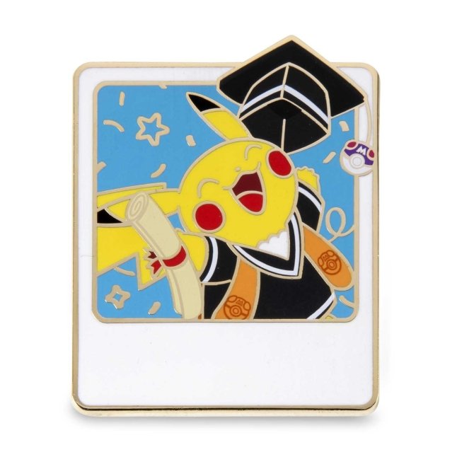 Graduation Pikachu Celebration 2021 Pokémon Pin & Greeting Card ...