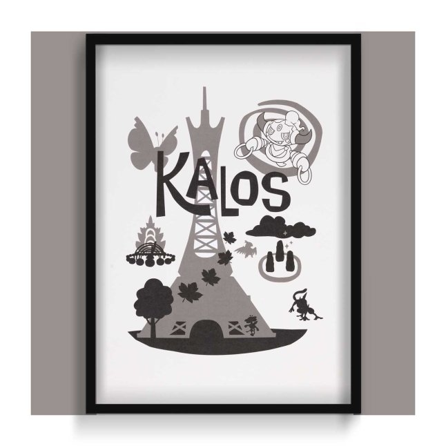 Pokémon Region Tour Posters (8-Pack) | Pokémon Center Official Site