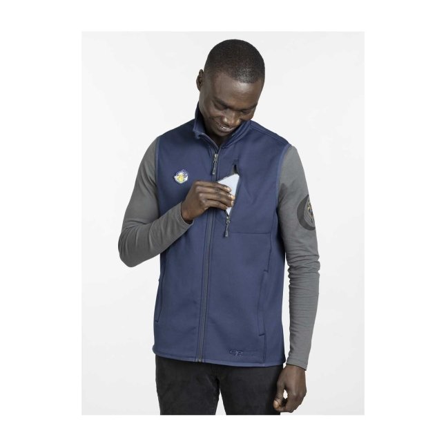 Outdoors with Pokémon Middle Fork Dark Blue Fleece Zip-Up Vest by ...