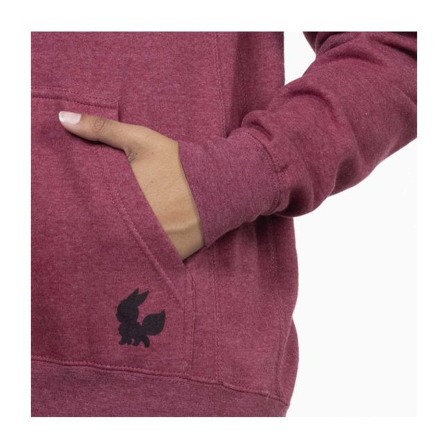 Pokémon Stories: Espeon, Umbreon & Sylveon Maroon Fitted Pullover ...