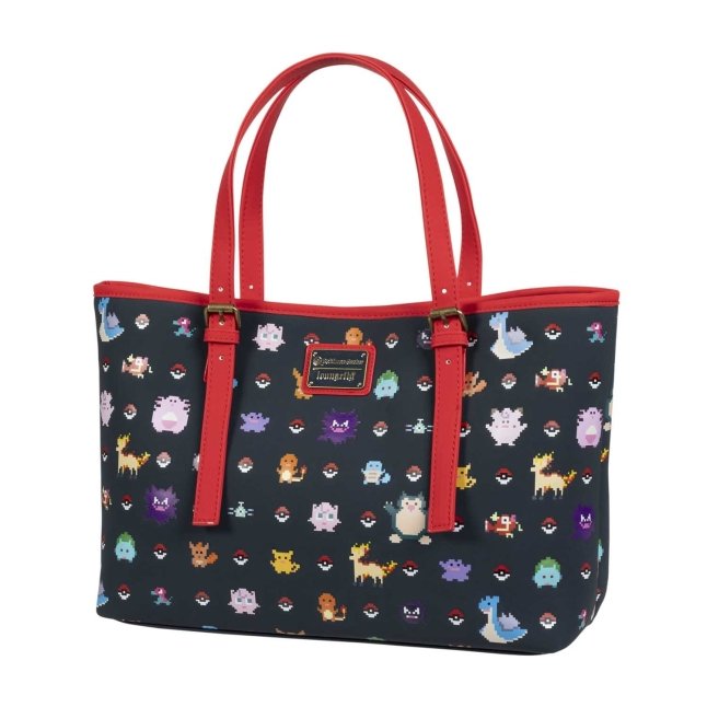 Pokémon Block Art Tote Bag by Loungefly | Pokémon Center Official Site