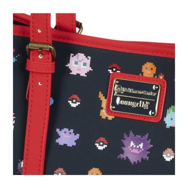 Pokémon Block Art Tote Bag by Loungefly | Pokémon Center Official Site