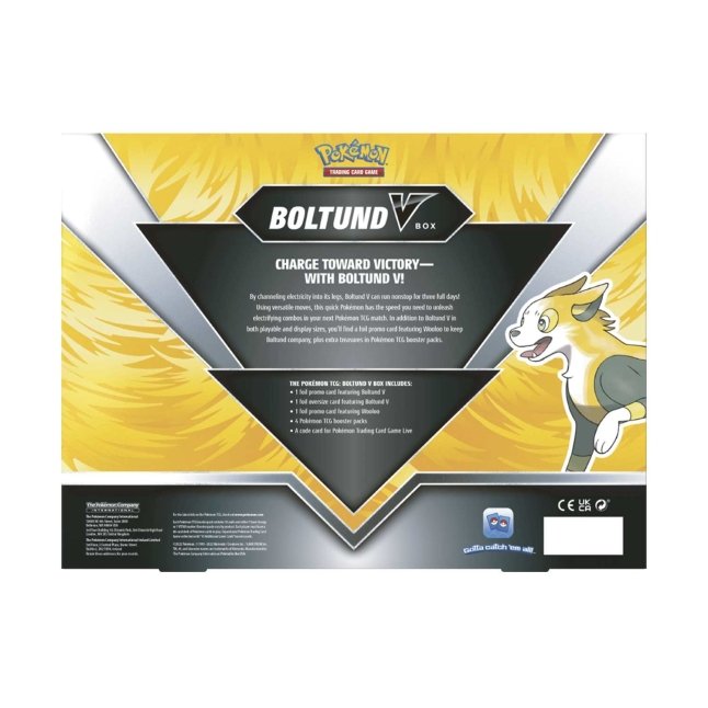 Pokémon TCG: Boltund V Box | Pokémon Center Official Site