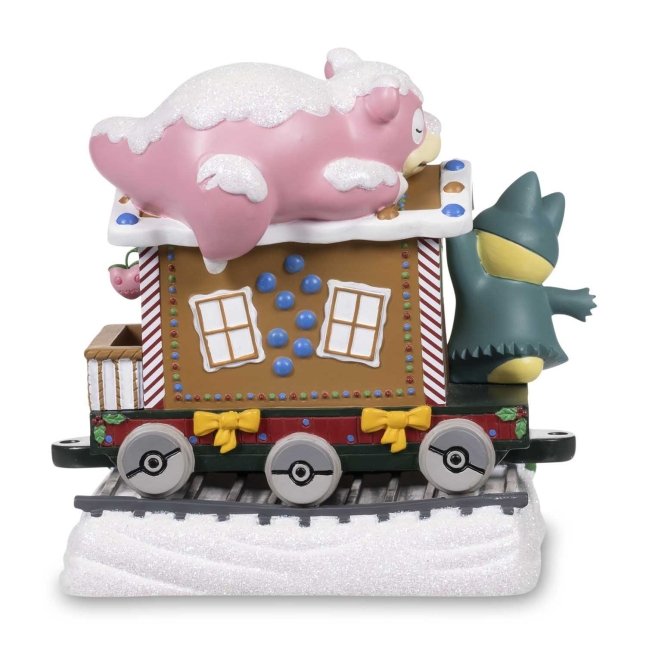 Delibird Holiday Express Slowpoke Caboose Figure | Pokémon Center ...